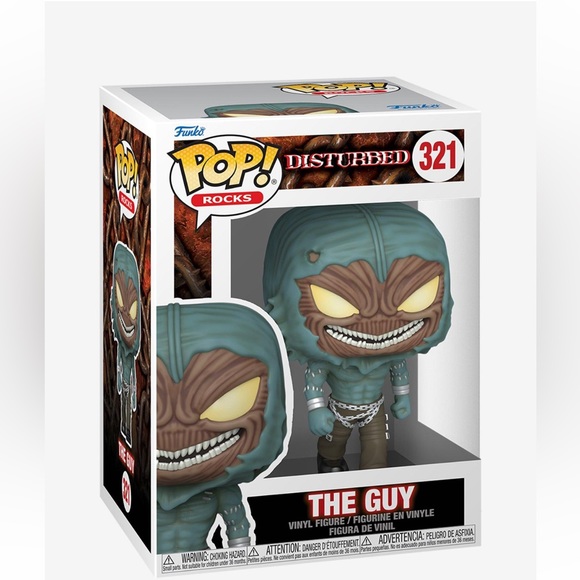 Funko | Other | 223 Pop Rocks Disturbed The Guy Funko Pop 32 | Poshmark